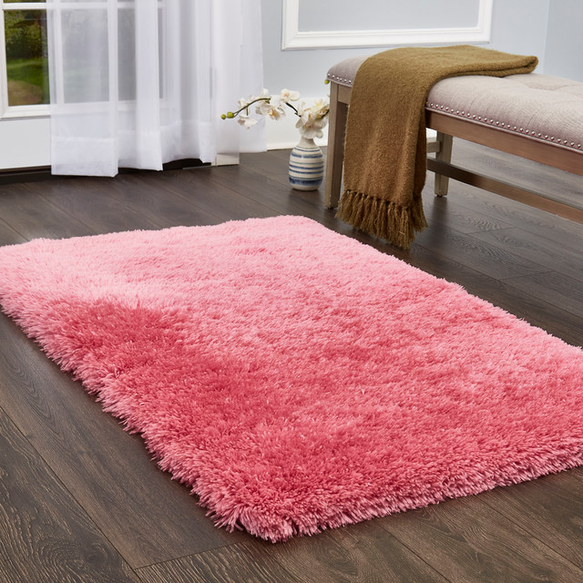 Casey Light Pink 3'x 5' Area Rug - Contemporary - Area Rugs - by Home ...