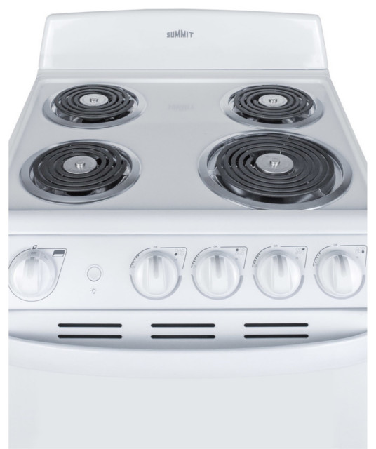 20" Wide Electric Coil Range - Contemporary - Gas Ranges And Electric ...
