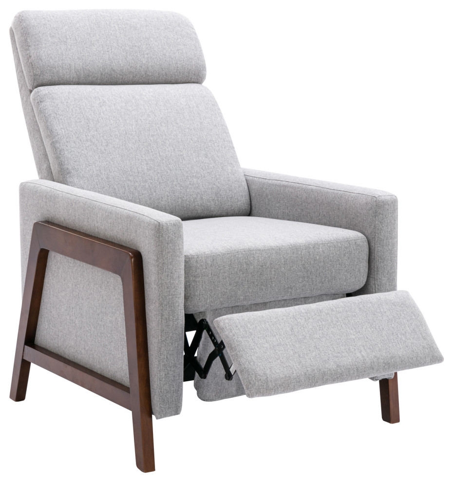 TATEUS Comfortable and Modern Design Recliner with Adjustable Backrest ...
