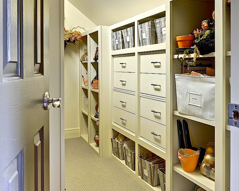 Functional Arts & Crafts Closet - Traditional - Closet - Nashville - by ...