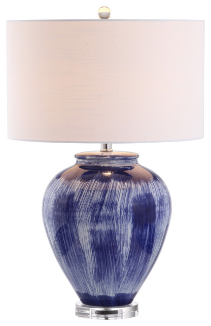 Wayland 26" Ceramic Table Lamp, Seaside Blue - Table Lamps - by ...