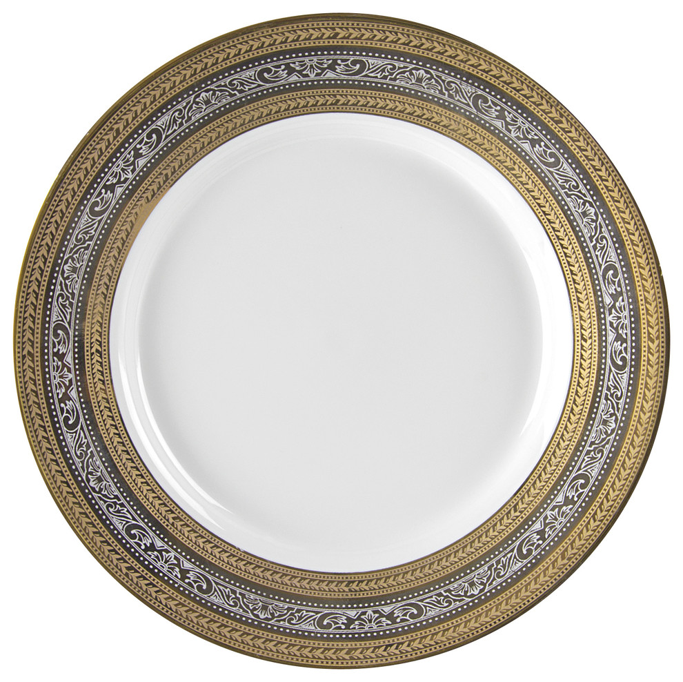Elegance Dinner Plates, Set of 6 - Traditional - Dinner Plates - by 10 ...