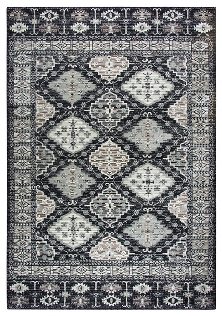 Rizzy Home Zenith Transitional 3'3"x5'3", 6'7" x 9'6" - Southwestern ...