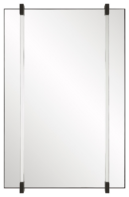 Ladonna Rods Mirror - Contemporary - Wall Mirrors - by Ownax | Houzz