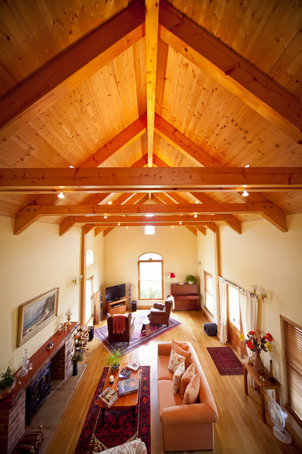 Exposed Roof Trusses by Swissline Design - Other - by Swissline Design ...