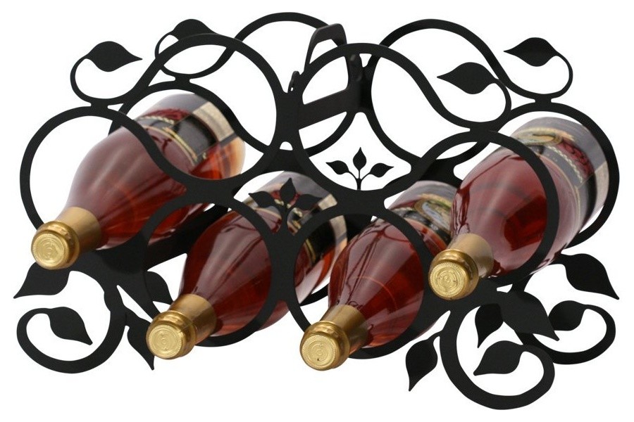 Leaf Wine Rack, Medium - Contemporary - Wine Racks - by Pot Racks Plus ...
