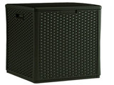 Suncast Bmbd60 Cube Deck Box, 60 Gallon Storage Capacity - Tropical ...