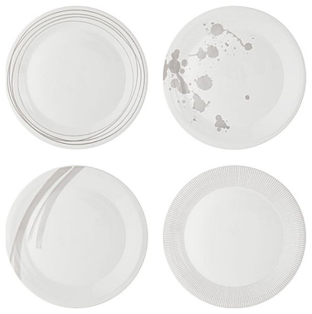 Waterford Pacific Stone Dinner Plate 11" Assorted, Set of 4 ...