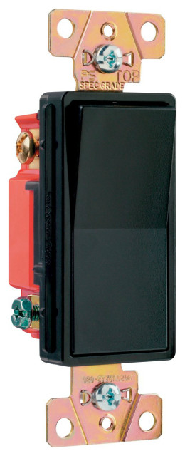 Legrand 2623BKCC6 Specification Grade 3-Way Decorator Switch, 20A ...