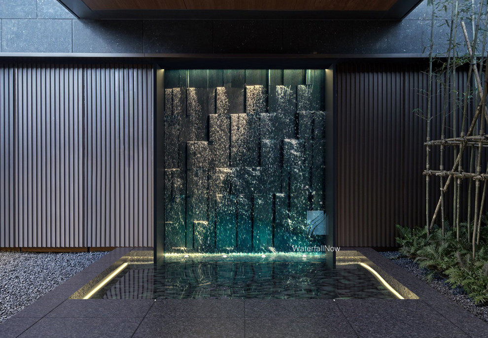 Custom Waterfalls Waterwalls Fountains Reflecting Pools Bubblers Water ...
