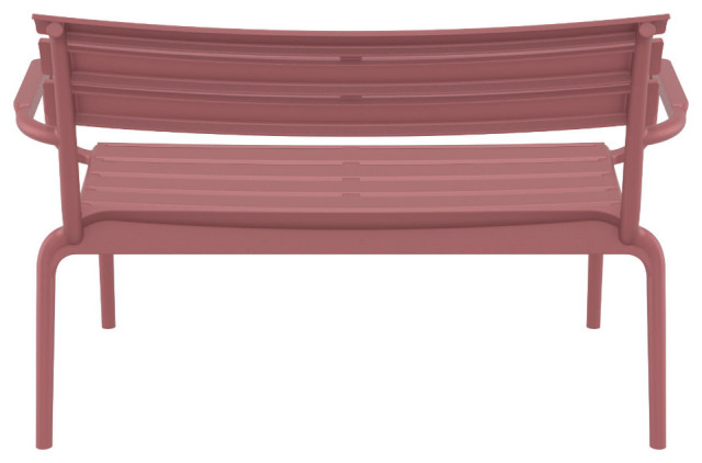 Paris Outdoor Bench - Contemporary - Outdoor Benches - by Compamia | Houzz