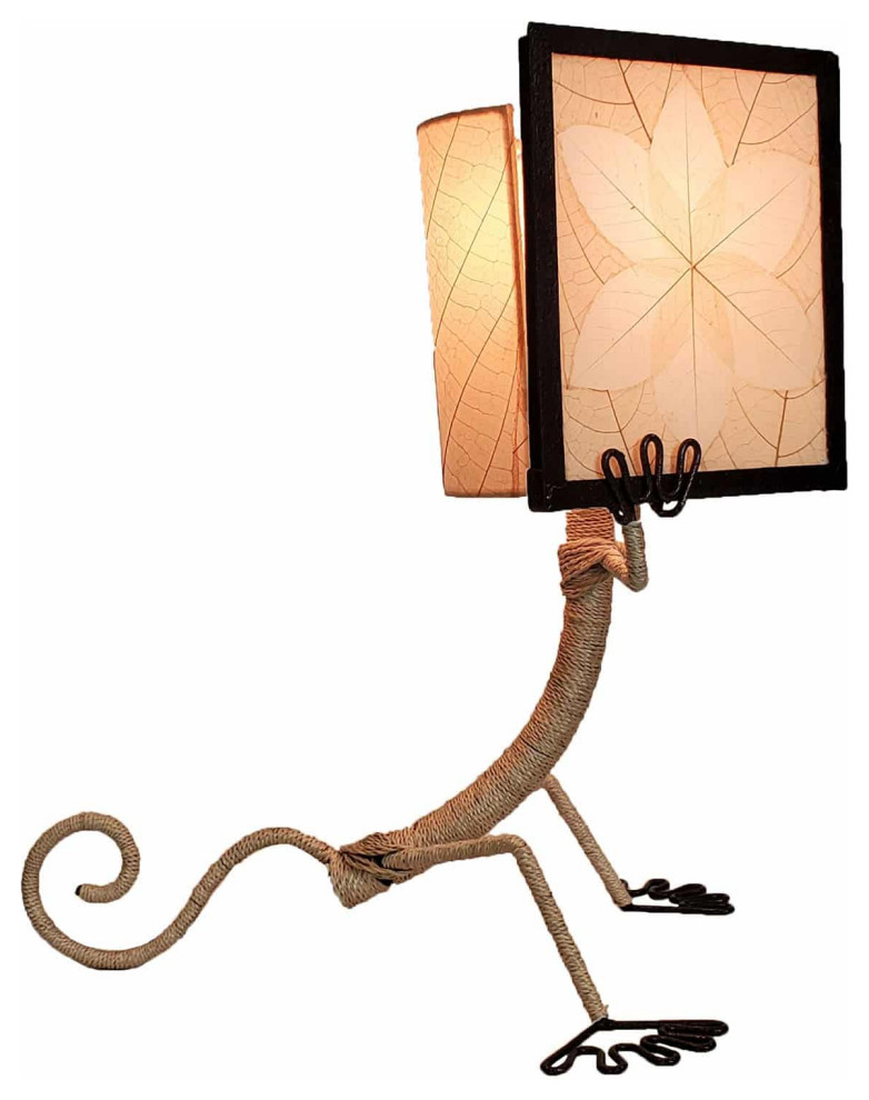 Enlightened Gecko Table Lamp - Eclectic - Table Lamps - by Eangee | Houzz