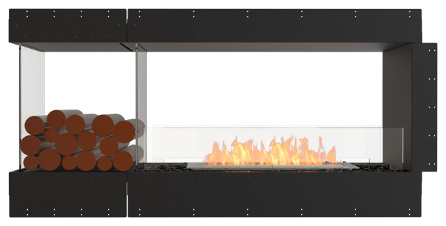 EcoSmart™ Flex 60PN Peninsula Fireplace Insert - Wall-Mounted Ethanol ...