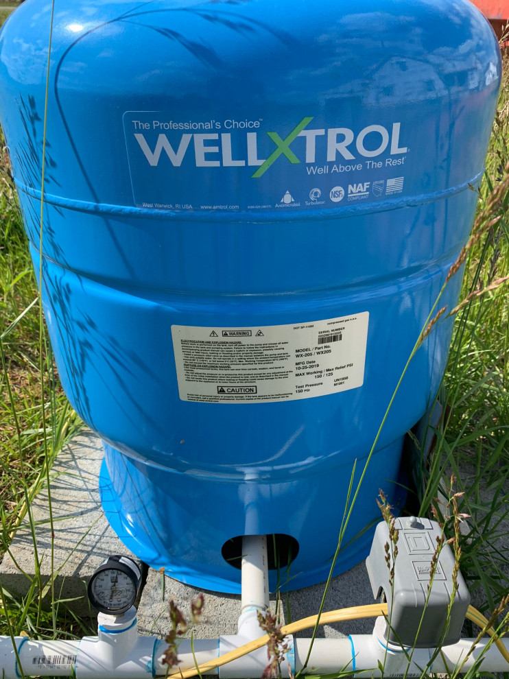 Water pressure Tank Sizing