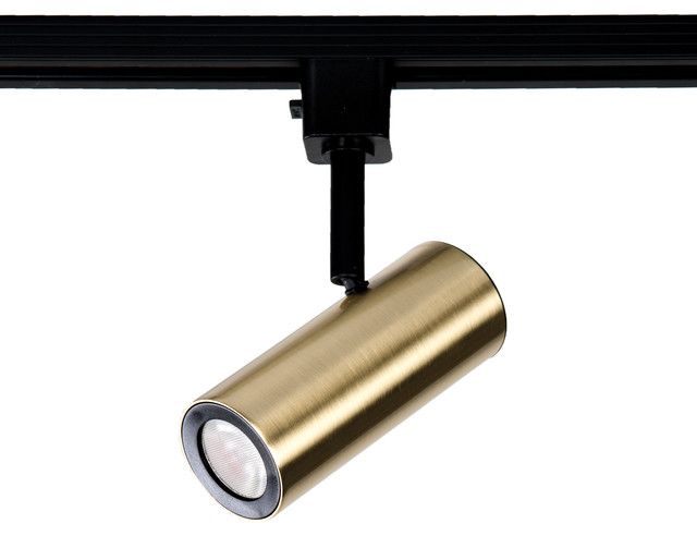LED2010 Silo X10 Track Head, Brushed Brass for H Track - Transitional ...