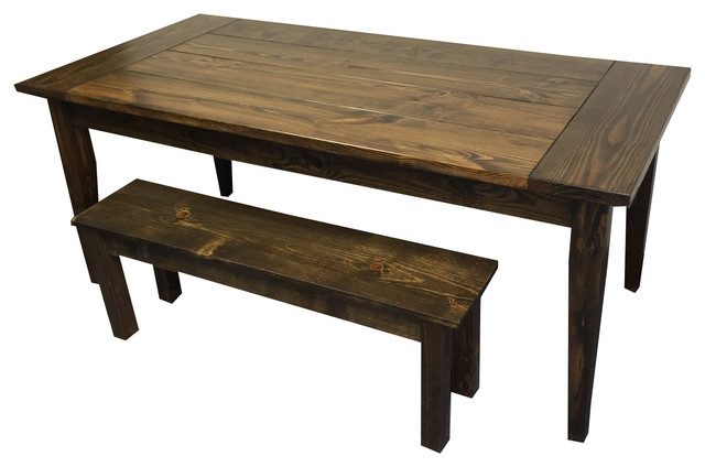 Yukon Lodge Table, 60" - Dining Tables - by Ezekiel & Stearns | Houzz