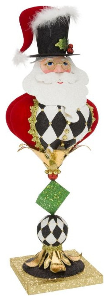 Mark Roberts 2020 Collection Santa Bust Finial 24" Figurine ...