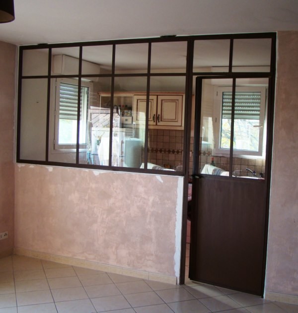 cloison vitré en fer forgé - Marseille - by aix & terra | Houzz IE