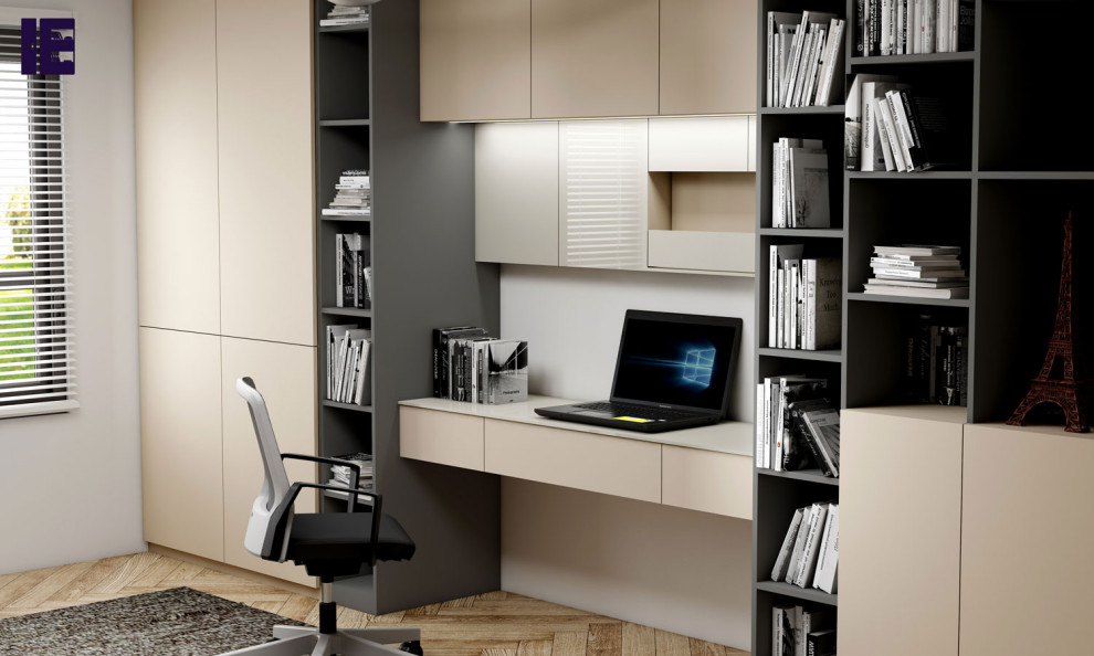 Study Room Office Room Finished in Natural Oak Supplied by Inspired ...