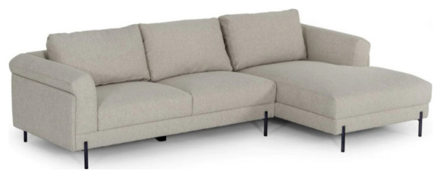 Jayce Modern Right Facing Chaise Sectional Sofa - Transitional ...