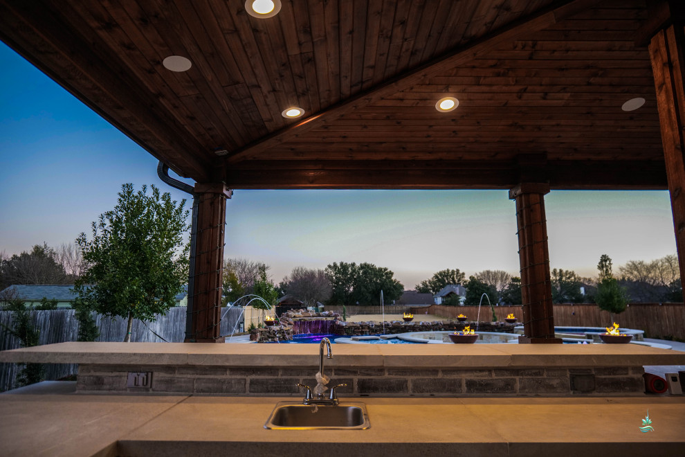 Selah Pools | 2021 Build of the Year - Rustic - Pool - Dallas - by ...