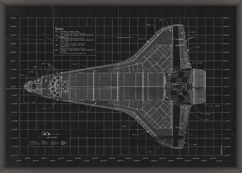 Space Race Diagram 1, Giclee Reproduction Artwork, 41.75x29.75 ...