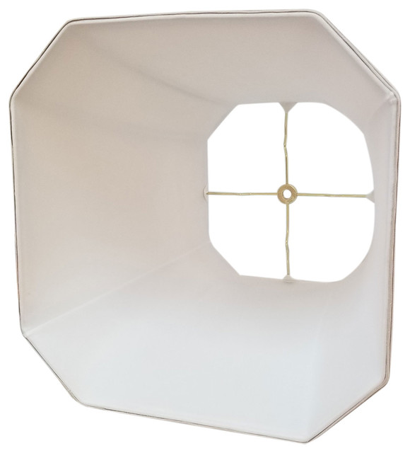Royal Designs Square Cut Corner Basic Lampshade, Antique Gold, 11x17x15 ...