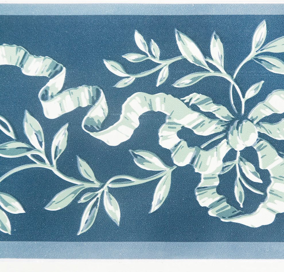 Ribbon & Vines - Self-Adhesive Wallpaper Borders Home Decor ...