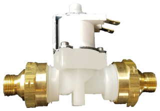 Delta 3/4" SOLENOID W/ADAPTORS FOR 3/8" COMPRESSION, 063257A - Bathroom ...
