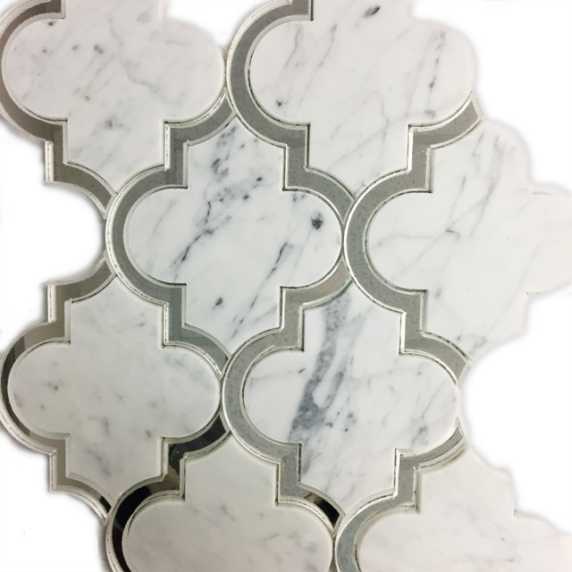 Water Jet Cut Custom Mosaic Tiles - Mediterranean - Mosaic Tile - by GL ...