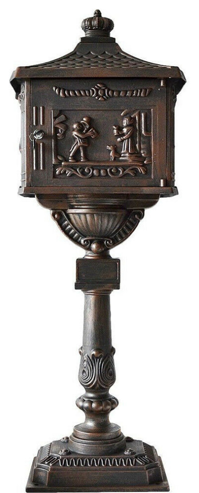 Postal Security Mailbox - Bronze - Traditional - Mailboxes - by ...