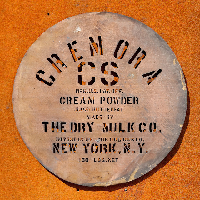 Cremora CS Cream Powder Coper Stencil Round Print, 8" x 10 ...