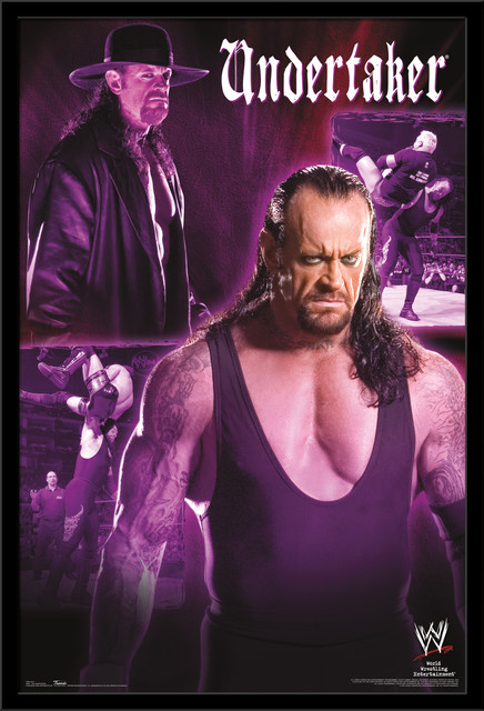 WWE The Undertaker Poster, 24.25"x35.75" - Contemporary - Prints And ...