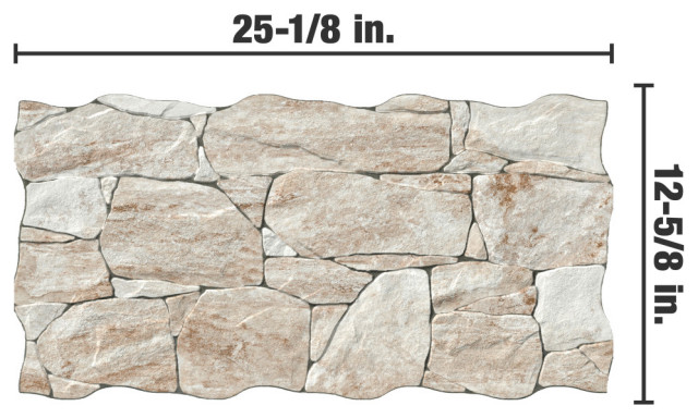 Caldera Roques Sand Porcelain Floor and Wall Tile - Contemporary - Wall ...