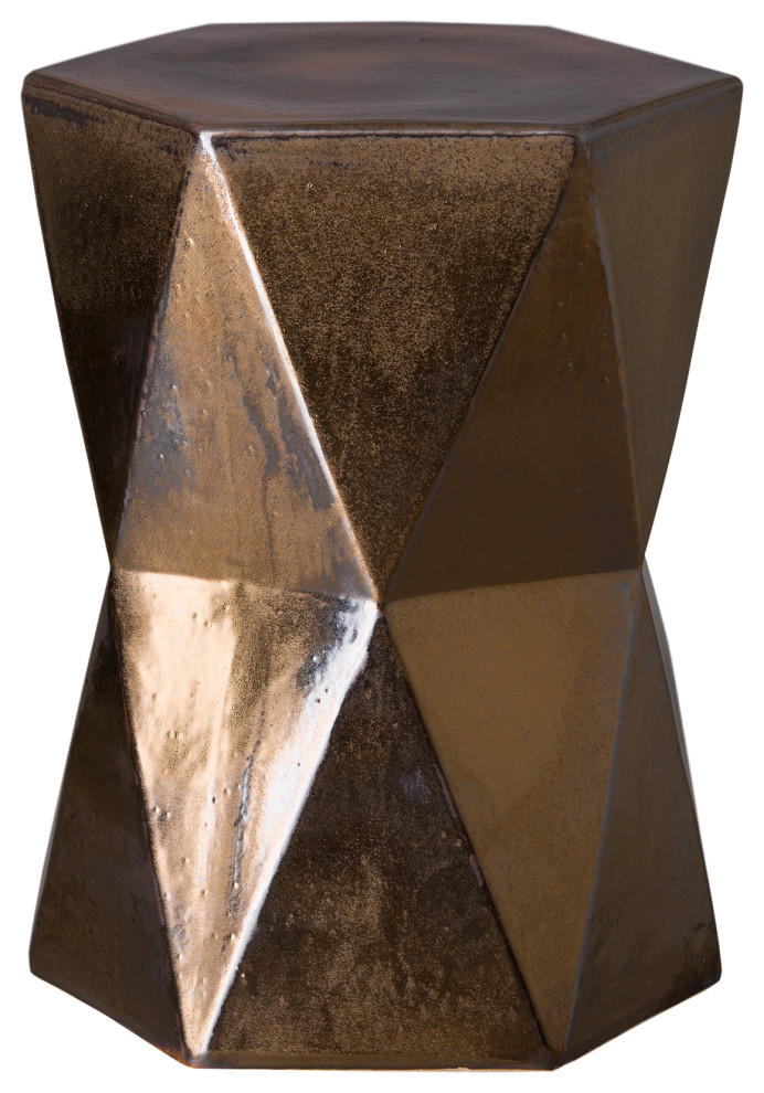 18" Matrix Hex Stool - Contemporary - Accent And Garden Stools - by ...