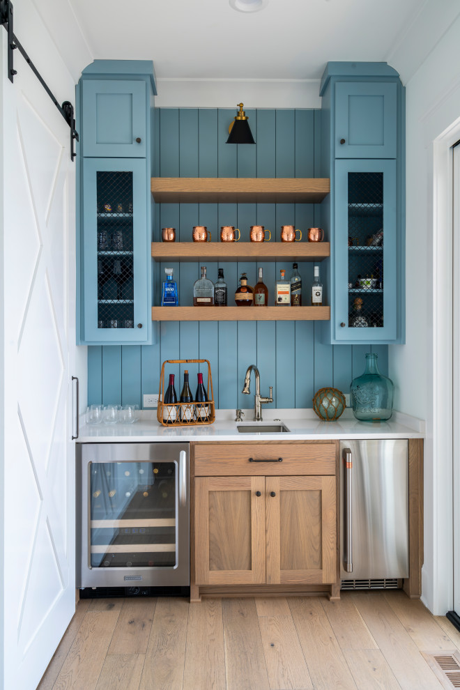 Artisan Custom Homes - Beach Style - Home Bar - Charlotte - by Jim ...