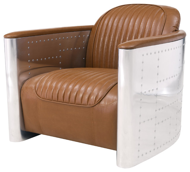 Easton Accent Chair - Industrial - Armchairs And Accent Chairs - by New ...