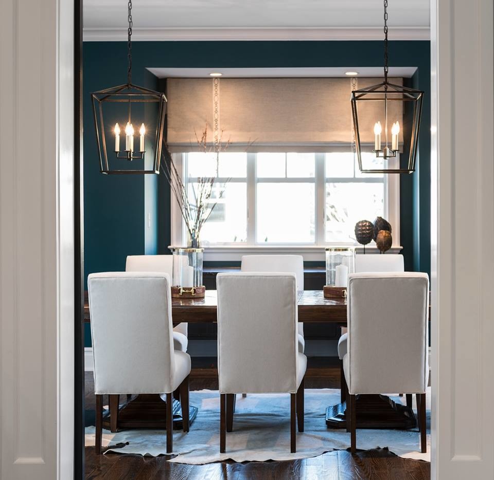 Banded Romans - Esszimmer - New York - von R Garner Custom Designs, LLC ...