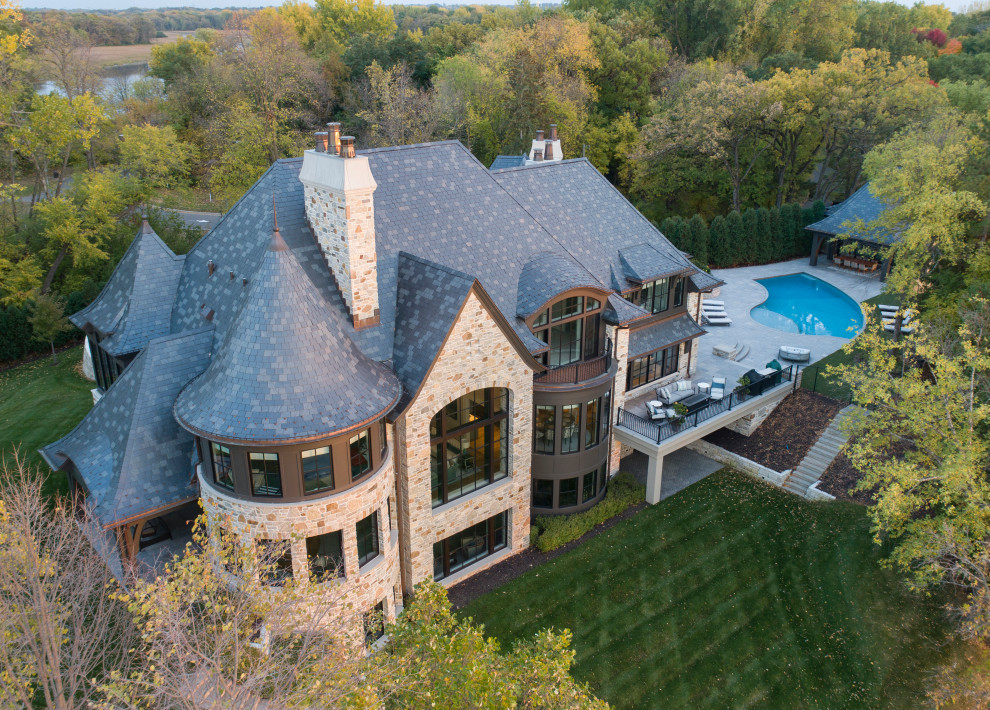 RAVEN'S TOWER - French Country - Garden - Minneapolis - by ORIJIN STONE ...