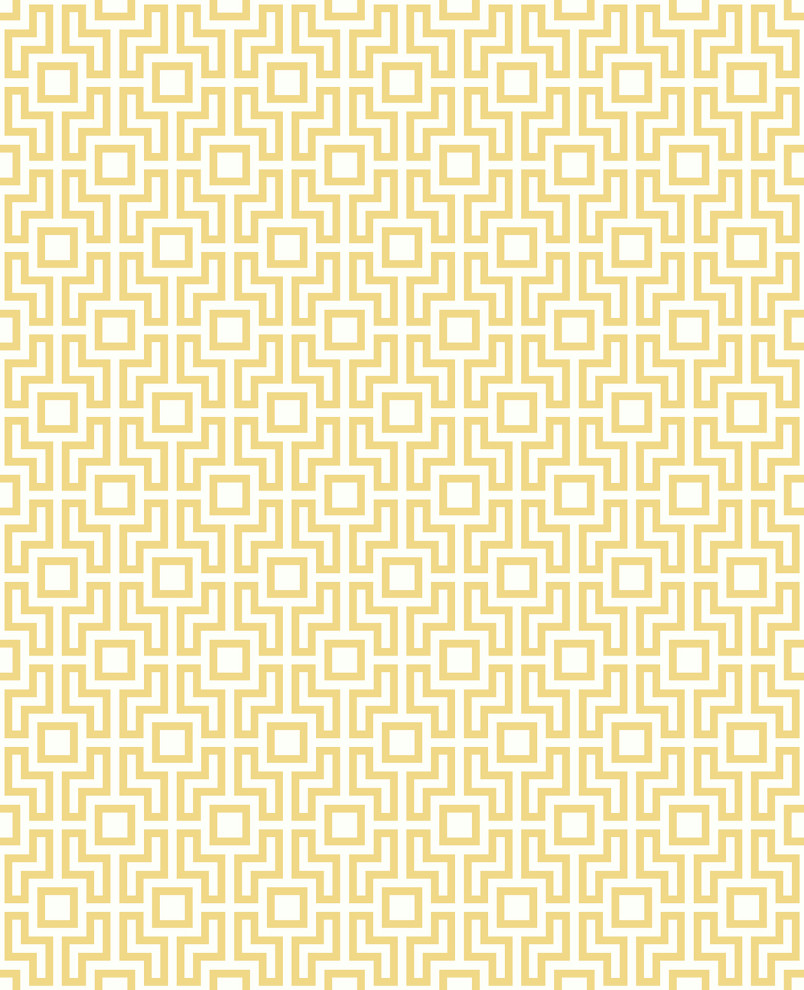Boxwood Yellow Geometric Wallpaper - Contemporary - Wallpaper - by ...