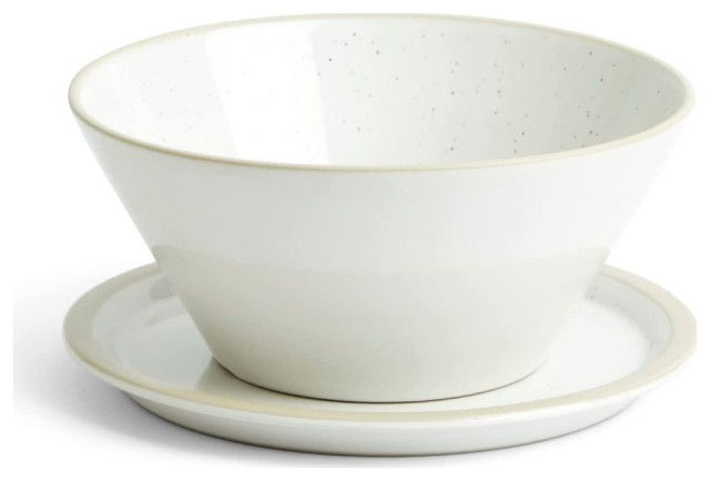 Royal Doulton Urban Dining Bowl 16Cm Plate/Lid 16.5Cm 4 Piece Set - Transitional - Dinnerware ...