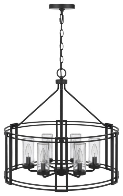 Luton 6 Light Chandelier, Iron - Transitional - Chandeliers - by ...