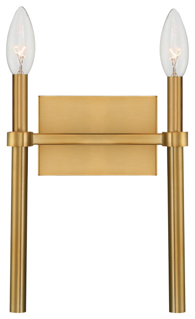 Elight 2 Light Gold Wall Mount - Transitional - Wall Sconces - by ...