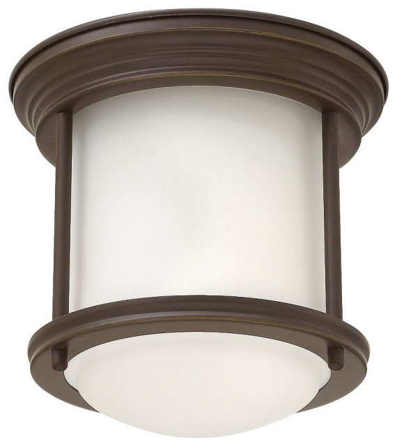 1 Light Small Flush Mount in Traditional-Coastal Style - 7.75 Inches ...