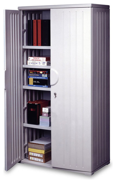 OfficeWorks 72" Storage Cabinet - Transitional - Storage Cabinets - by ...