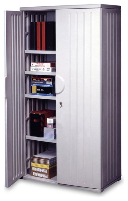 OfficeWorks 72" Storage Cabinet - Transitional - Storage Cabinets - by ...
