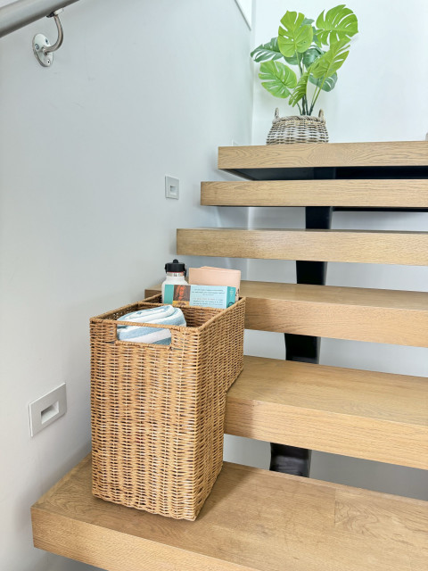 Wicker Step Basket - Tropical - Baskets - Other - by KOUBOO | Houzz