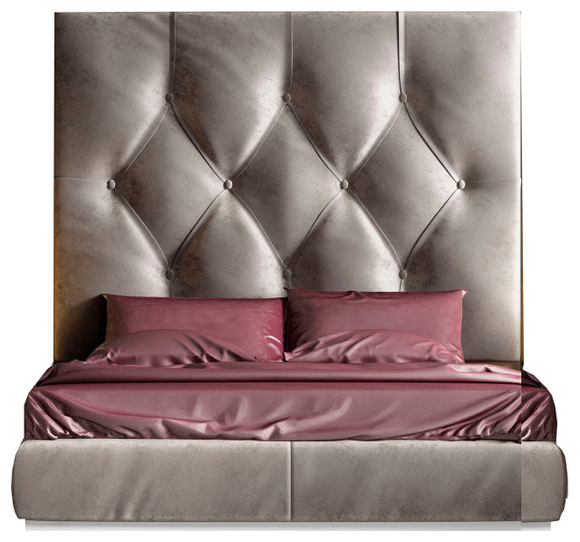 London Bed Dor82, California King - Transitional - Platform Beds - by ...