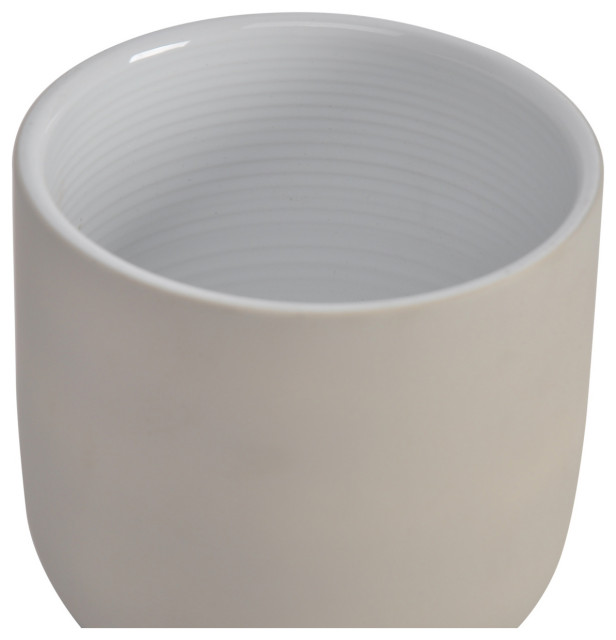 Contemporary Spice Planter 5in Grey - Grey - Transitional - Indoor Pots ...
