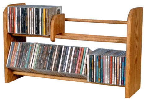 Cd Rack - Transitional - Media Racks And Towers - by Hill Wood Shed LLC